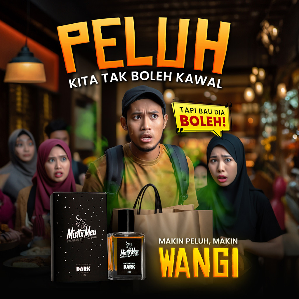 Mistixperfume Minyak Wangi Lelaki Viral Mistixmen Perfume Dark & Light Mistix perfume Limited ...
