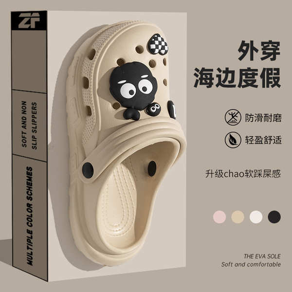 crocs women crocs Kasut lubang comel untuk dipakai wanita di luar pada ...