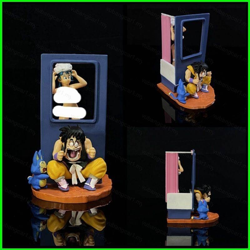 YB Dragon Ball Action Figure Yamcha peek Bulma Saiyan Model Dolls Toys ...