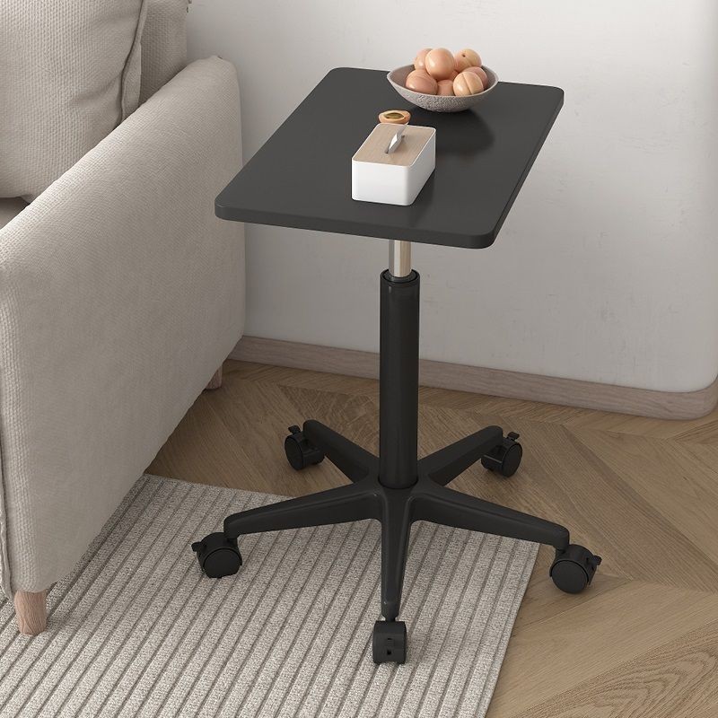 Movable Lifting Table with Pulley Small Bedside Table Standing ...