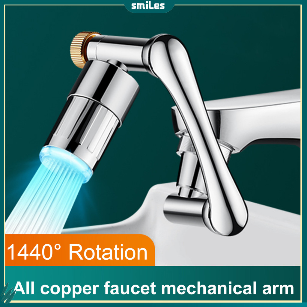 smiles| Water Temperature Display Tap Universal Faucet with Light ...