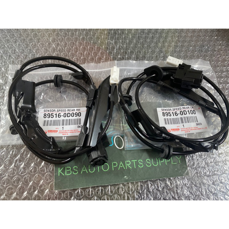ABS SENSOR - TOYOTA VIOS NCP93 (REAR-LH 89516-0D100) (RH 89516-0D090 ...