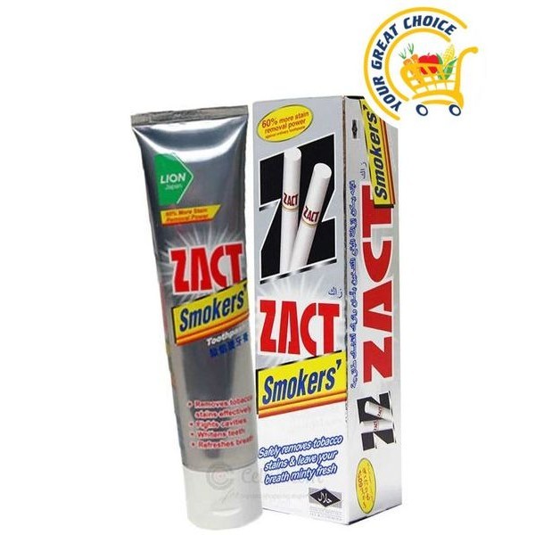 Lion Zact Smokers Toothpaste 150g | Shopee Malaysia