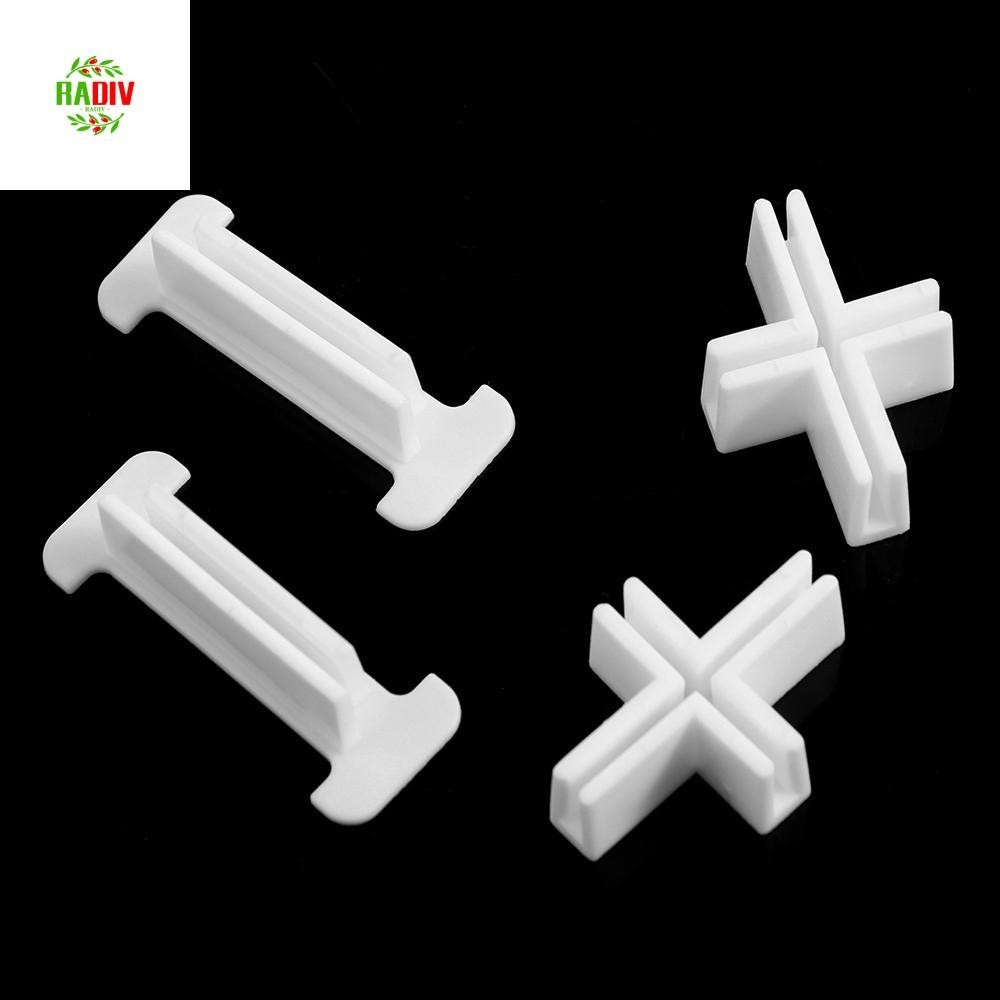 RADIV 10PCS Cross Buckle Fixing Clip, White Plastic Partition Extension ...