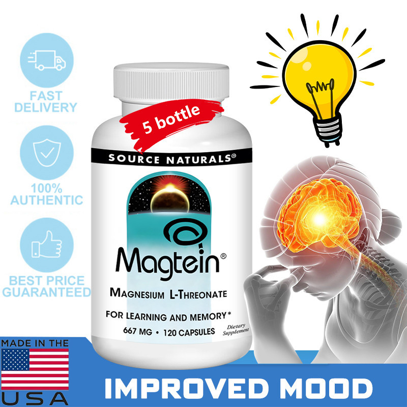 Magtein, Magnesium L-Threonate Supplement - Supports Learning and ...