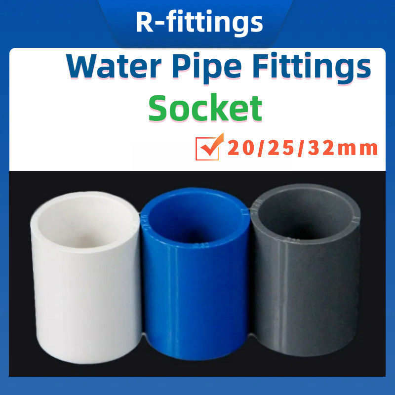 PVC Water Supply Pipe Direct Fitting Connector Fish Tank Aquarium Water ...