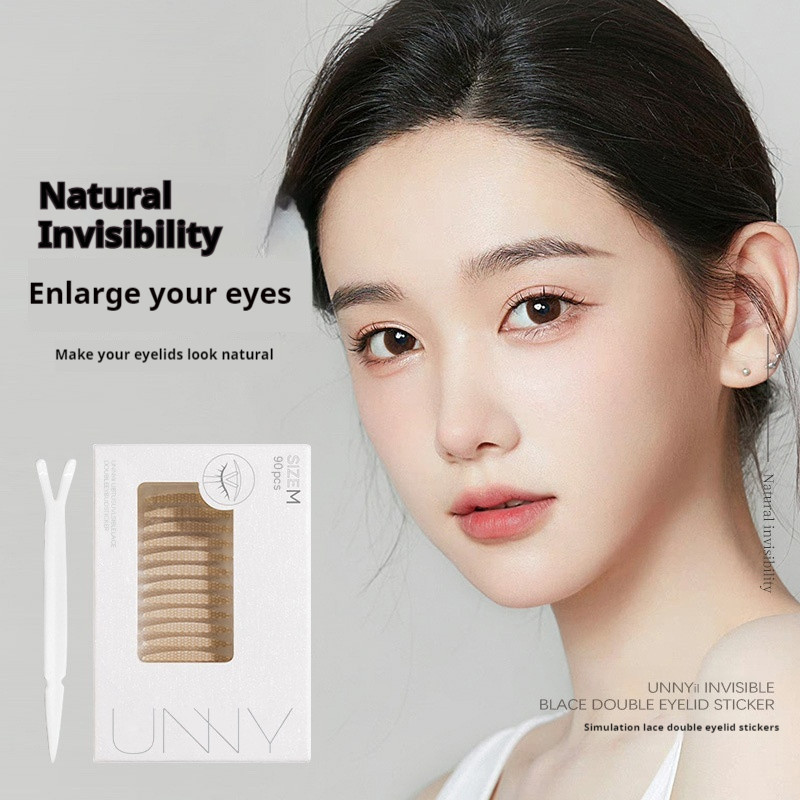 UNNY Double Eyelid Patch UNNY双眼皮贴 Invisible Long-lasting Seamless Lace ...