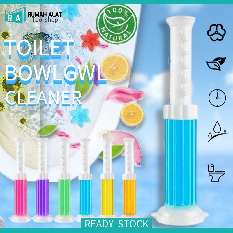 Toilet Bowl Cleaner Gel Flower Cleaning Gel Pewangi Mangkuk Tandas ...