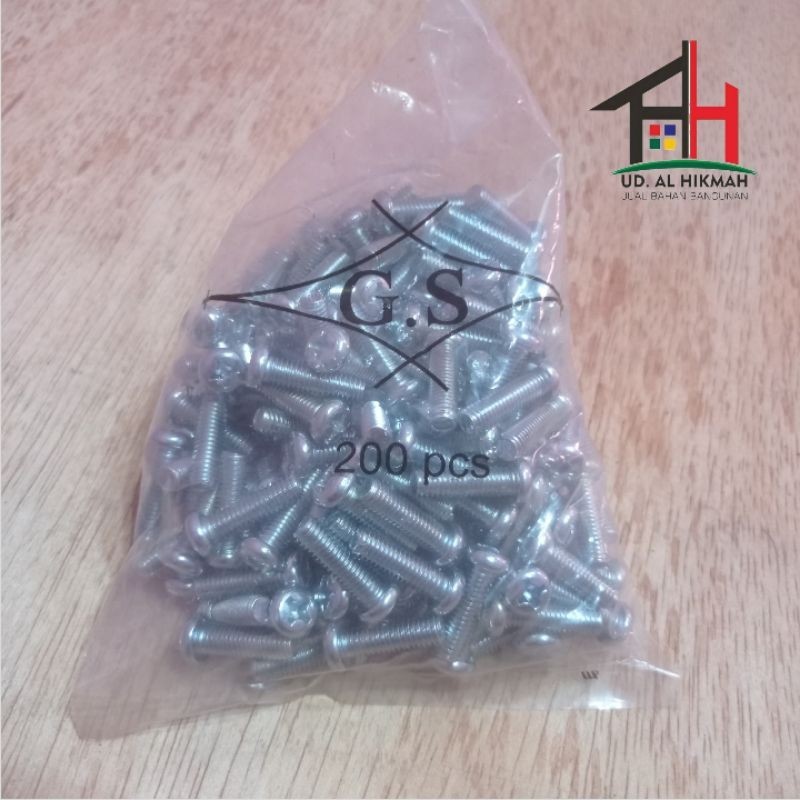 Jp BOLT 6X20 MM GALVANIZED 6 X 20 MM (200 PCS) | Shopee Malaysia
