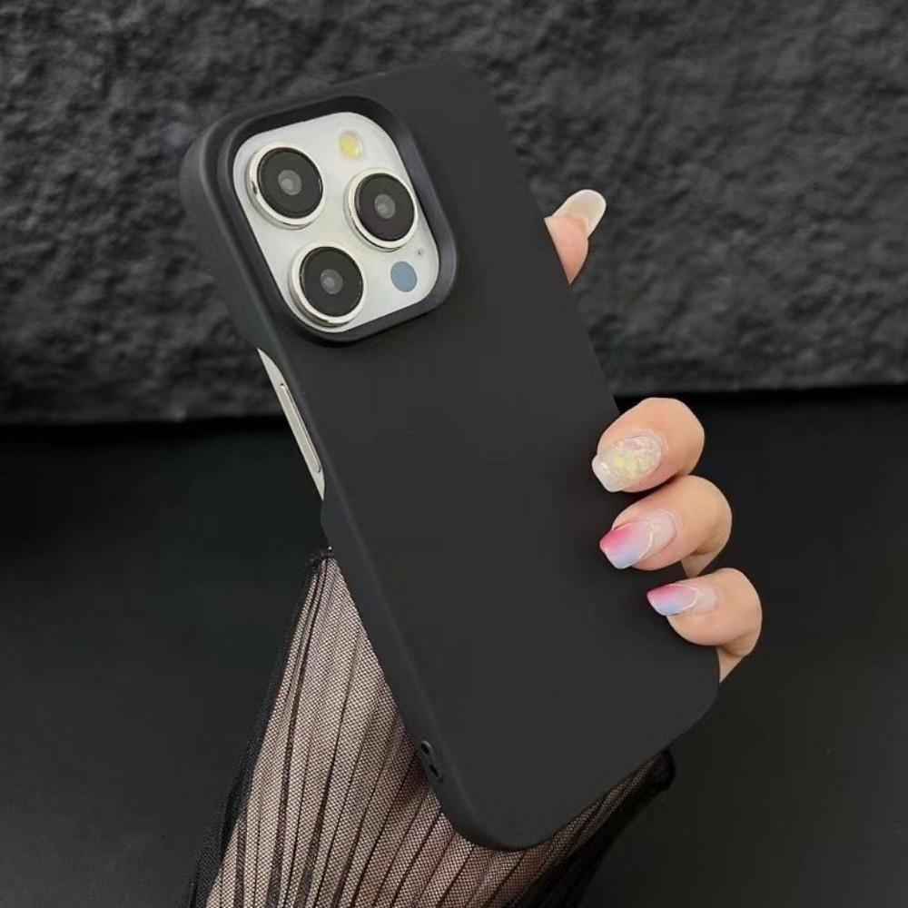 Luxury Ultra Thin Half Border Matte Phone Case for iPhone 16 11 12 13 ...