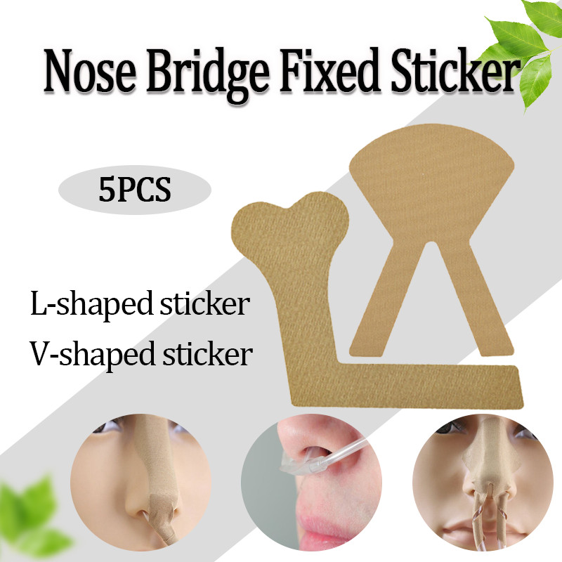 5Pcs Nasal Feeding Tube Adhesive Tape Sticker Securement Device Nose ...