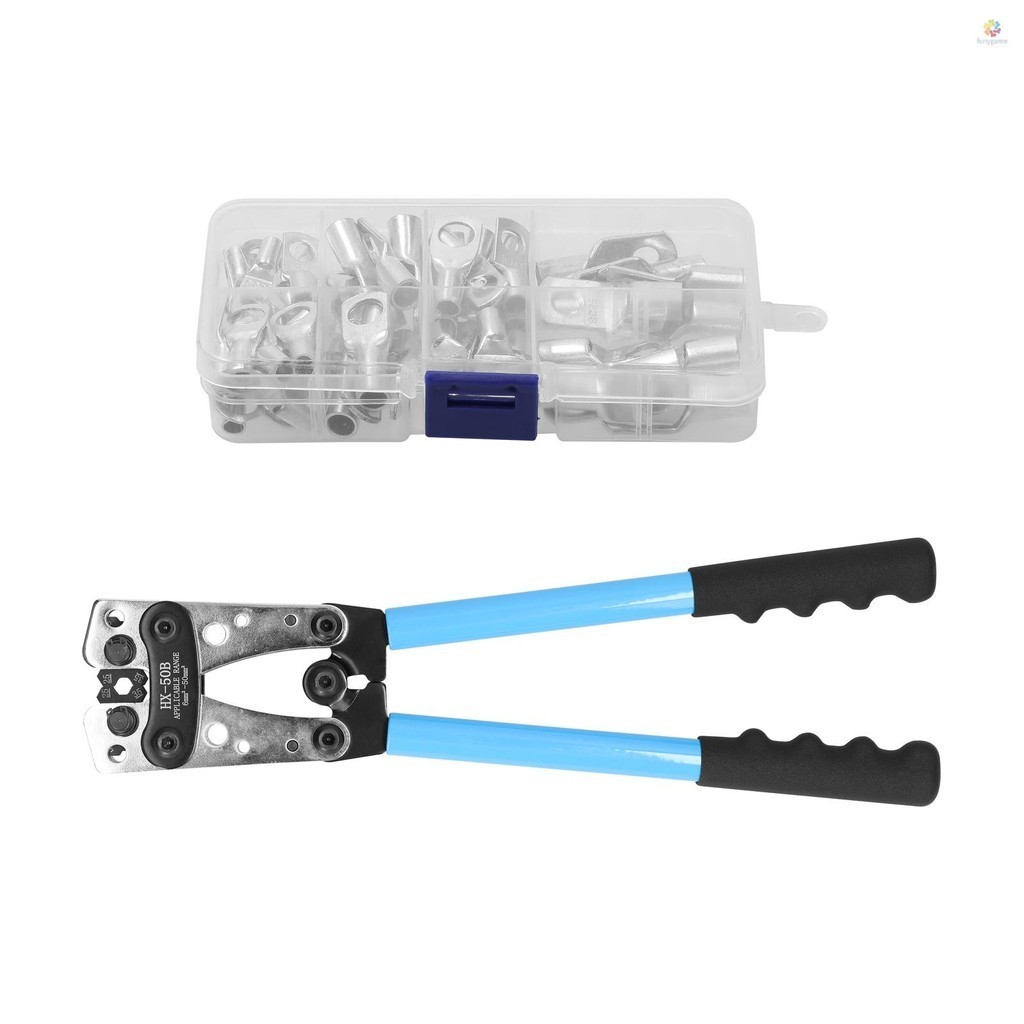 Wire Crimp Pliers 60pcs Terminals Set Heat Shrink Wire Connectors ...
