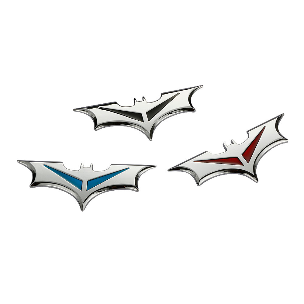 New 3D Cool Metal Bat Auto Logo Car Styling Car Stickers Batman Badge ...