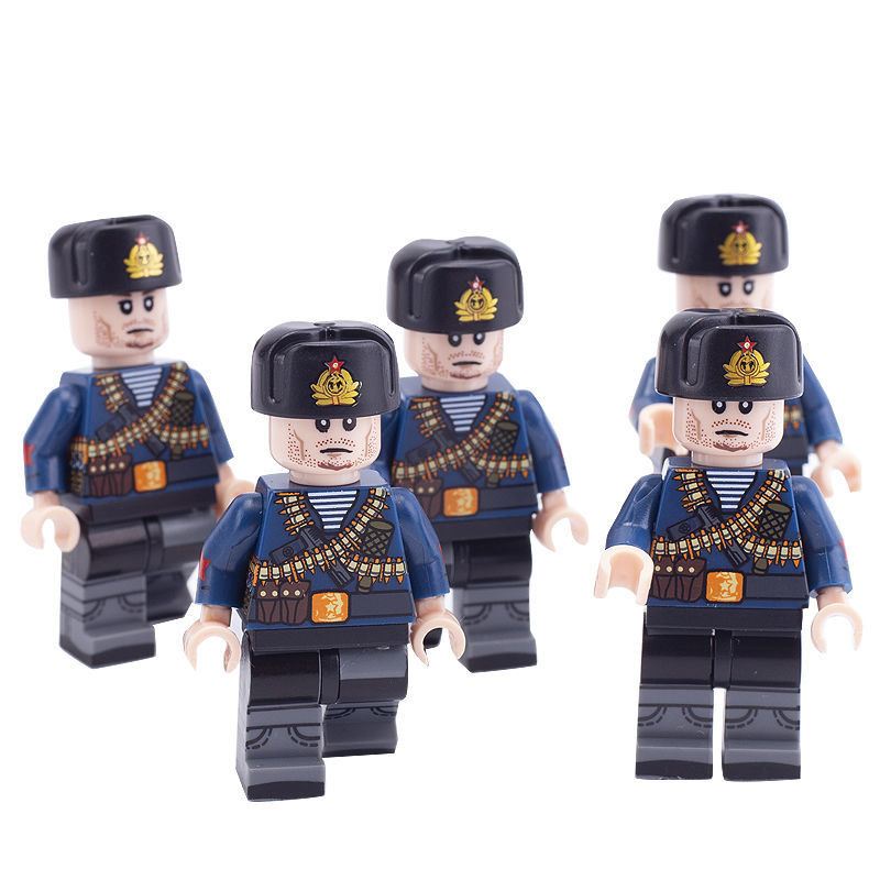 Moc Compatible Lego World War II Russia Marine Corps Weapon Accessories ...