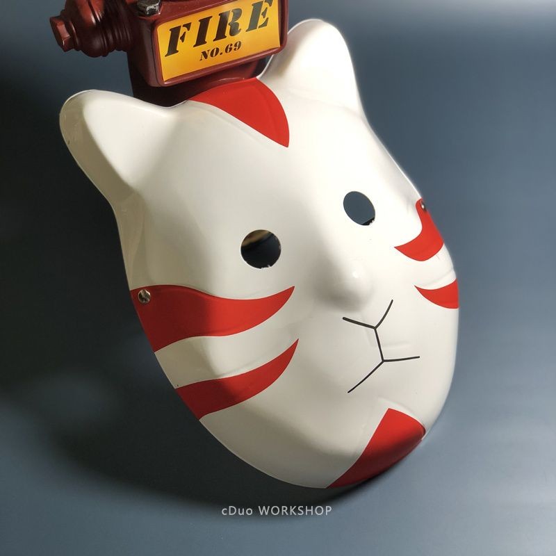 Naruto Kakashi Konoha Anbu Cat Mask Naruto COS Ball Party Gift's PVC ...