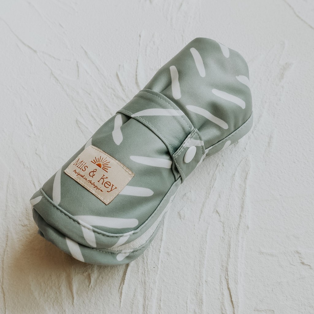 Forest Sage Arrow || Travel Bamboo Change Mat | Shopee Malaysia