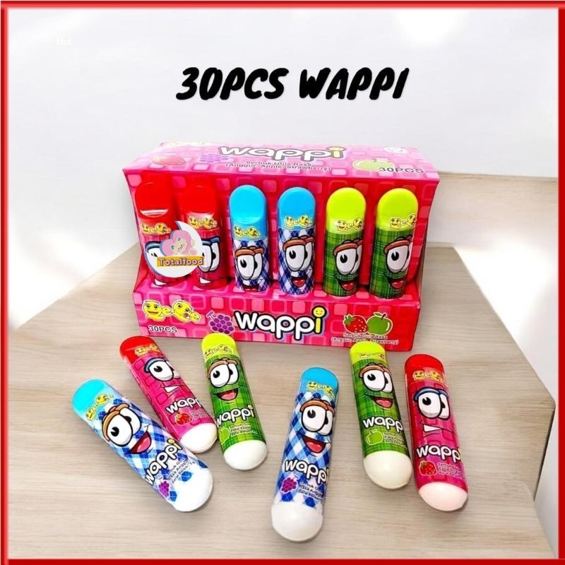 30pcs QeQe Wappi Serbuk Gula rasa gula fruits flavor | Shopee Malaysia
