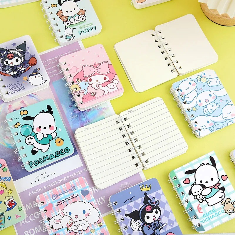 Anime Diary Notebook Melody KT Kuromi Cartoon Student Portable Notebook ...