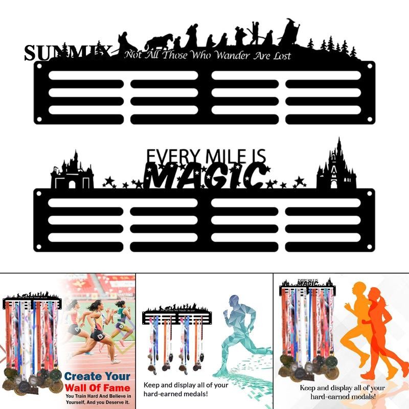 [ Medal Hanger Holder Wall Rack Frame Shelf Sturdy Awards Ribbon ...