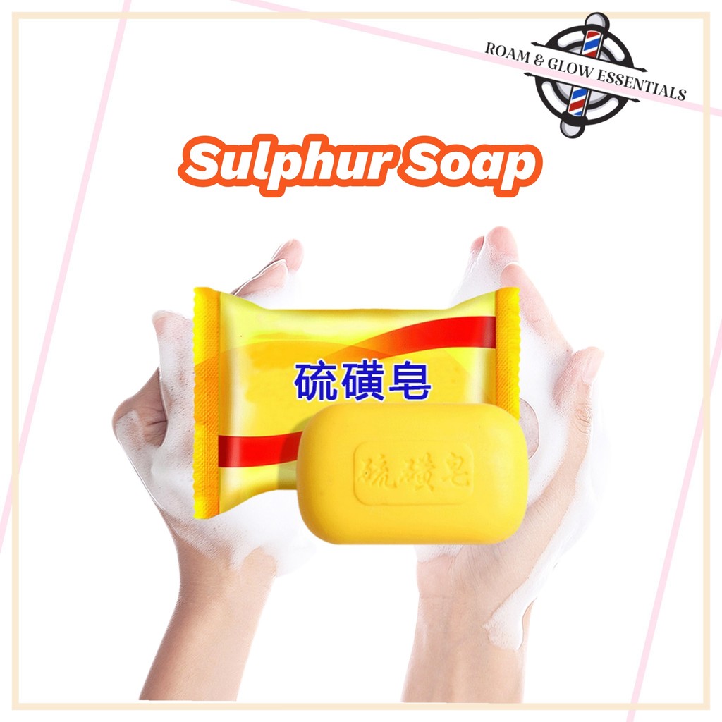Sulfur Soap for Skin Concerns Acne, Psoriasis, Eczema, and Fungal ...