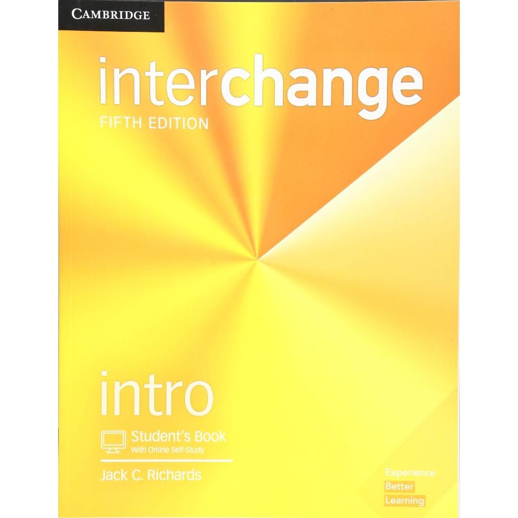 Interchange Fifth Edition Student Book Intro-1-2-3/ Full Color | Shopee Malaysia