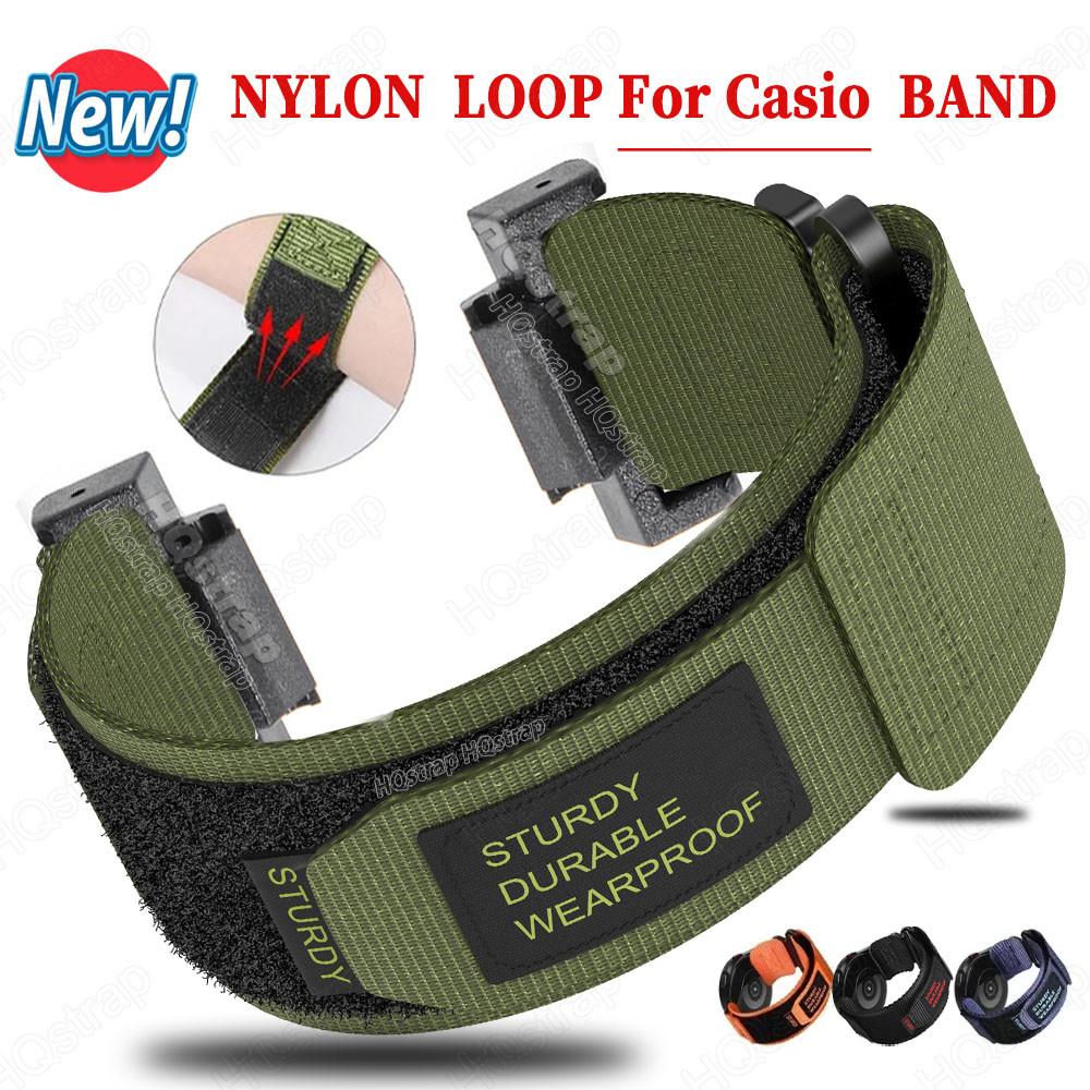 Sports Nylon Loop Bands For Casio Watch Straps for G-SHOCK Watch Band ...