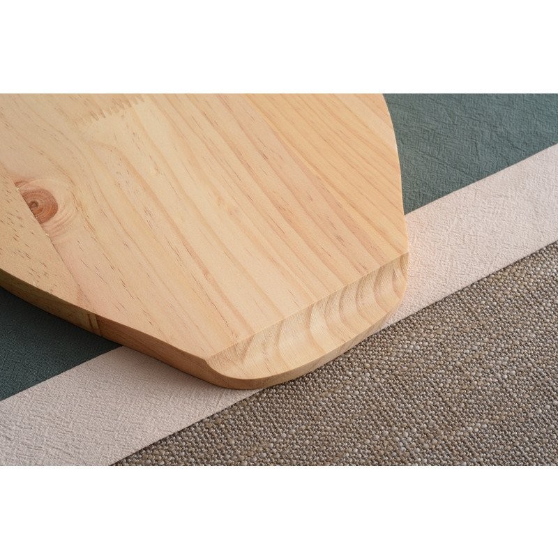 TD61 tikar papan kayu plat besi kayu pepejal penebat pad kayu barbeku ...