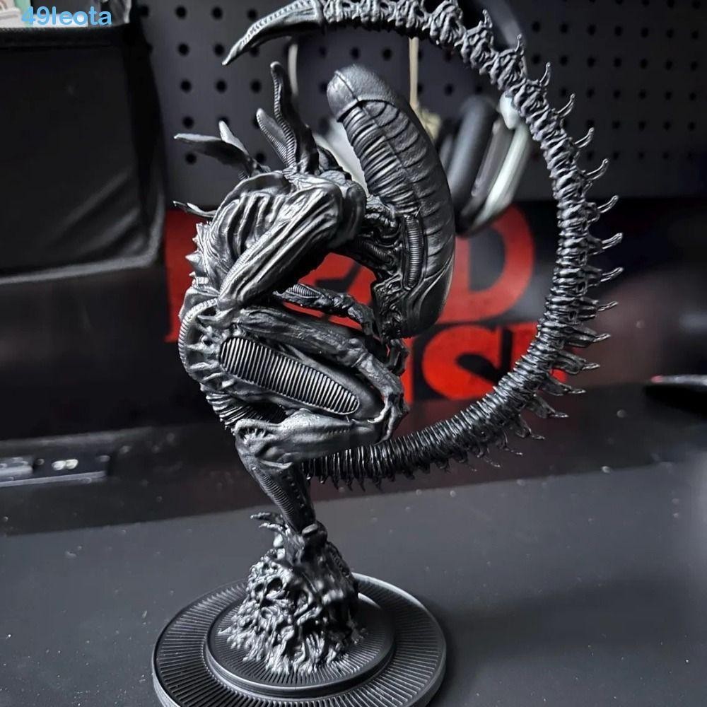 LEOTA Xenomorph Figure, Crouching Simulated Xenomorph Model, Trend ...