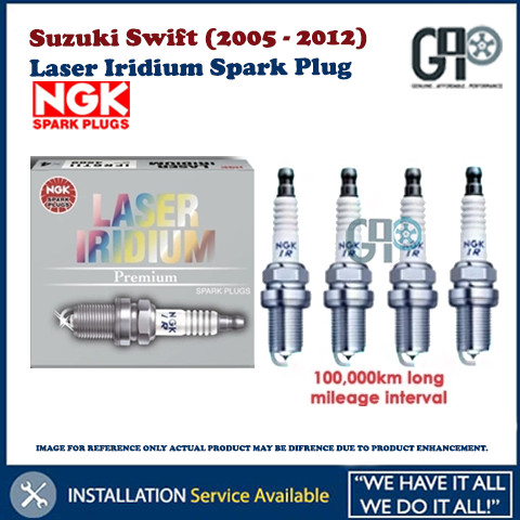 Suzuki Swift 2005 - 2012 Original NGK Laser Iridium Spark Plug IFR6J11 ...