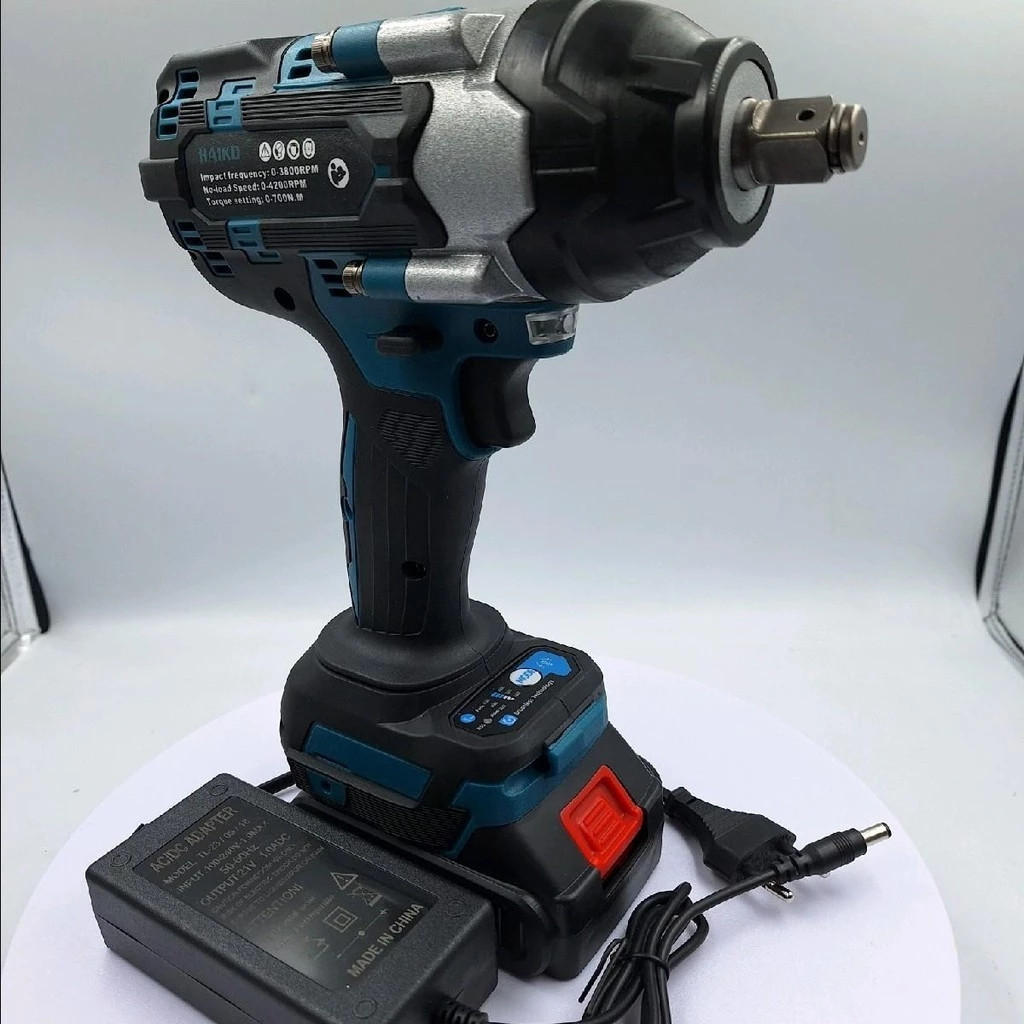 600nm Cordless Impact Wrench Rahmah Battery Electric Portable Tool (M ...