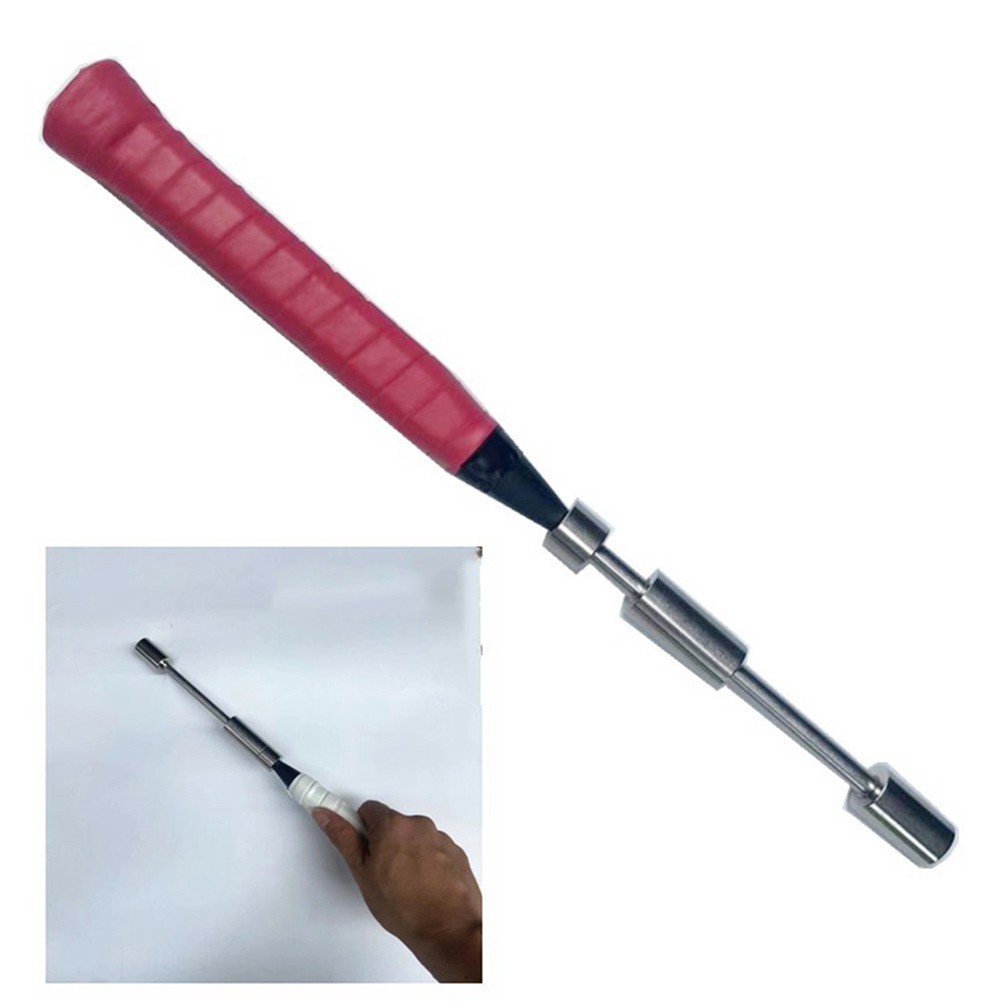 [BSL] Badminton Racket Swing Trainer Speed Power Impact Point Training ...
