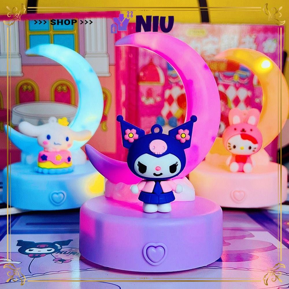 NIU Sanrio Night Light, Sanrio Desktop Decor Table Lamp, Mini Cartoon ...