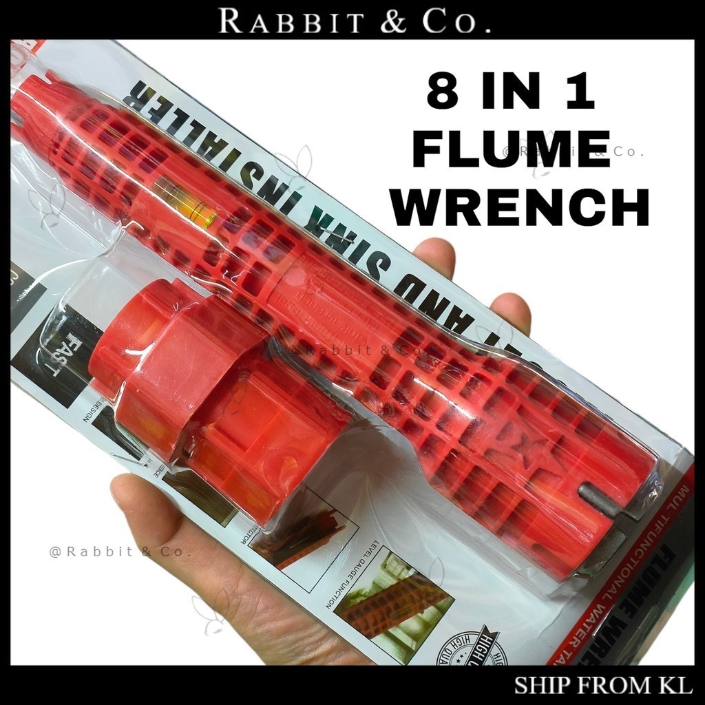 R&C 8 In 1 Multi Key Flume Magic Wrench Sink Plumbing Tools Magic ...