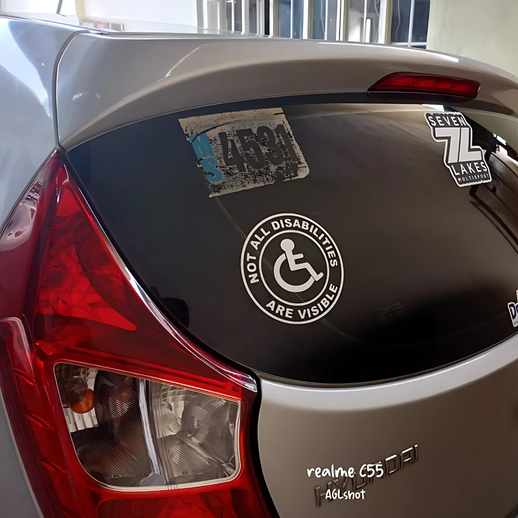 PWD Signage Sticker for Car Stickers and Decals Waterproof Car Sticker ...