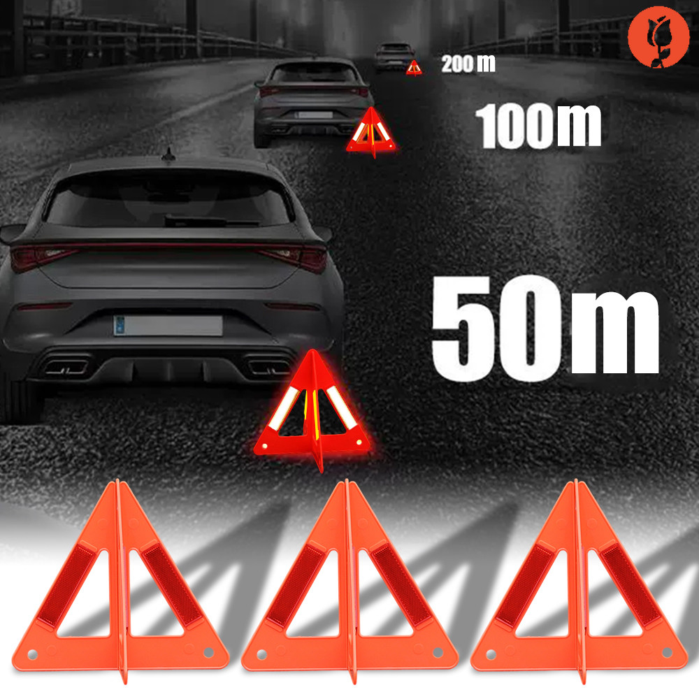 Portable Car Emergency Malfunction Reflective Traffic Warning Sign ...