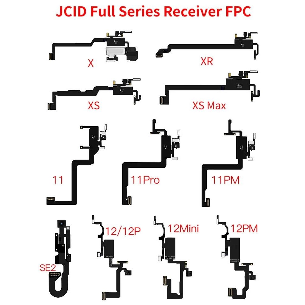 JCID V1SE Receptor FPC Detecting Adaptor for Fix IP Face ID True Tone Ear Earpiece Flex Sensor ...