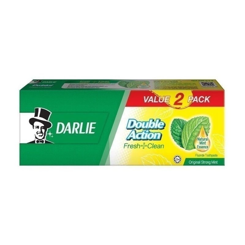 DARLIE Double Action Freshness Toothpaste Bundle 225x2 | Shopee Malaysia