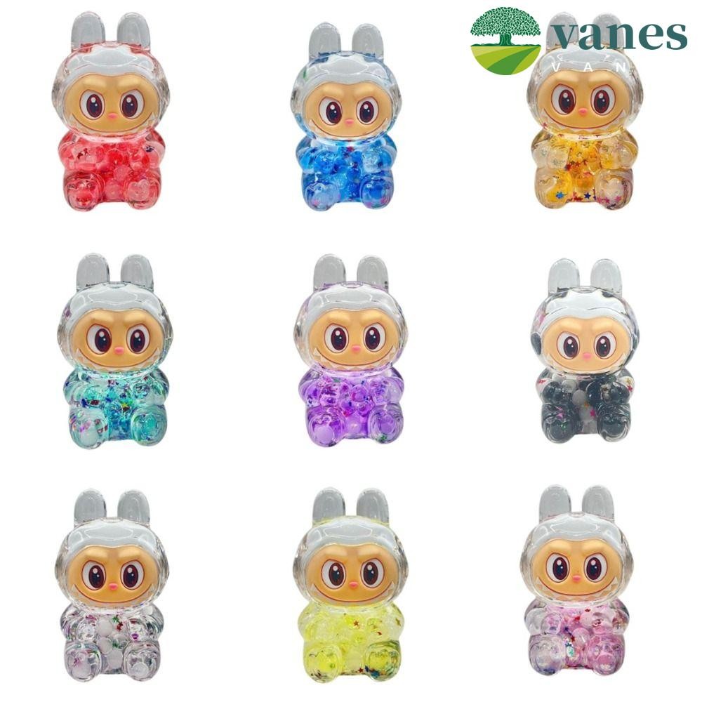 VANES Luminous Labubu Quicksand Dolls, Night Glow Noctilucent Candy ...