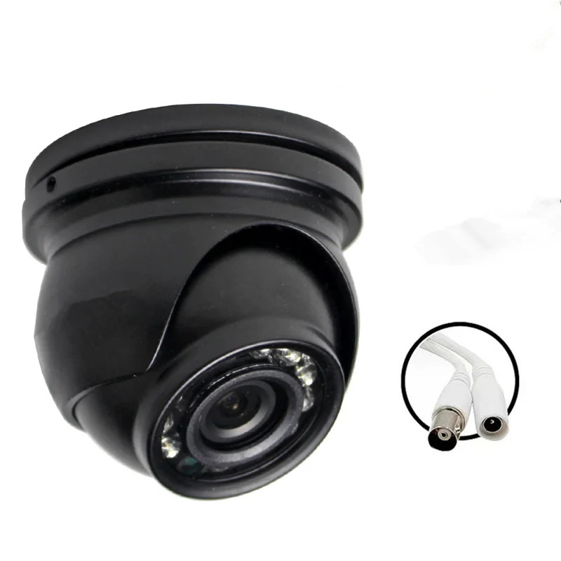 CCTV 1080P 720P AHD Camera BNC Avation Outdoor Black Mini Dome Analog ...