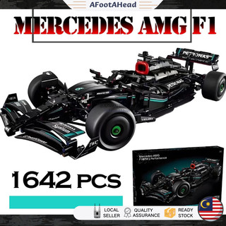 Mercedes Amg F1 Bricks W14 E 1:8 Performance Sports Car Building Block ...