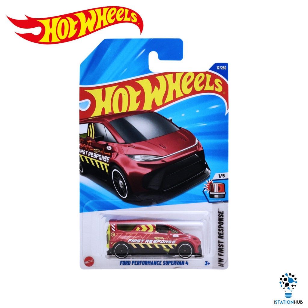 Hot Wheels HW FIRST RESPONSE Ford Performance Supervan 4 Car RTH ...
