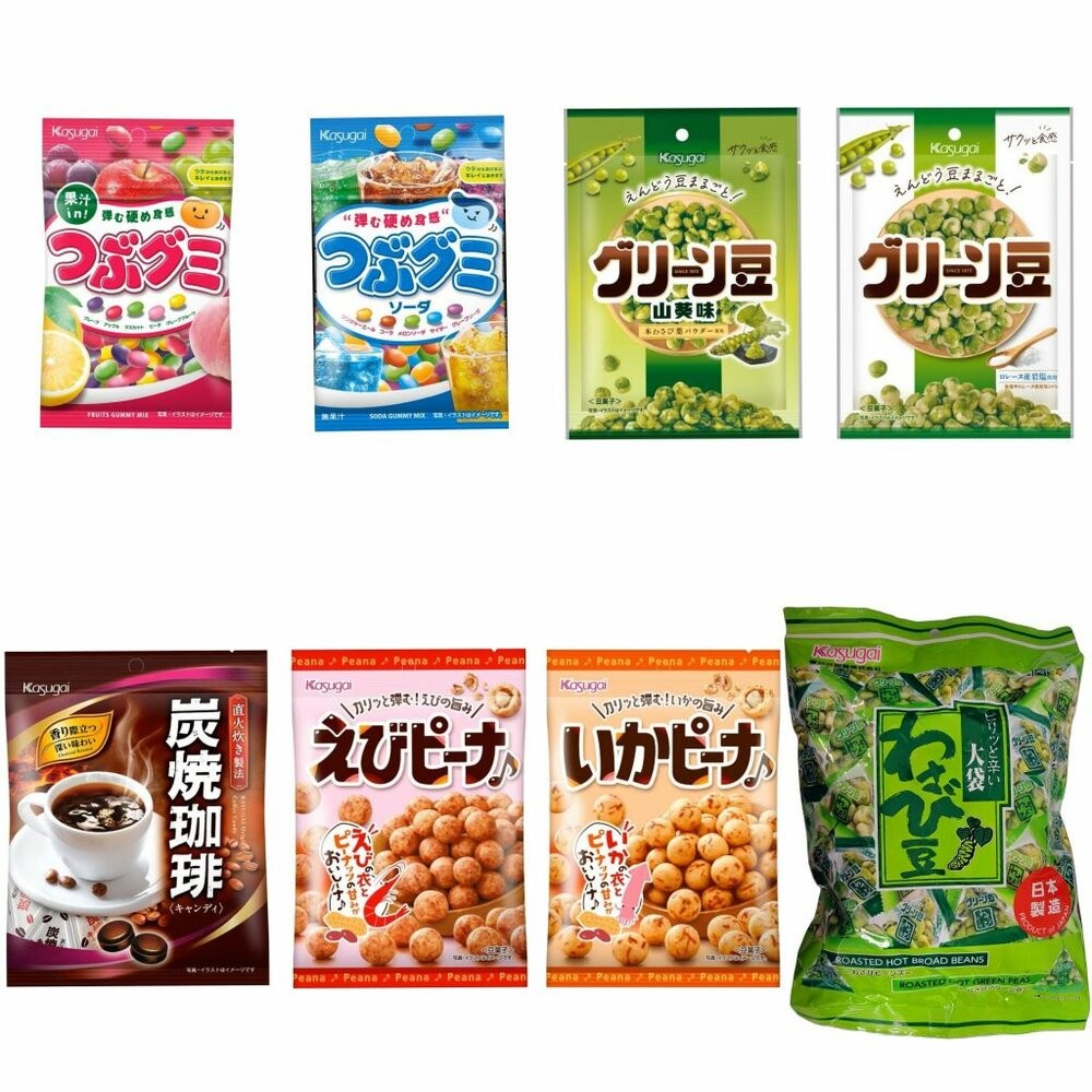 Japan Kasugai Jelly Fruit Flavor Soda Flavor/Charcoal Grilled Coffee ...