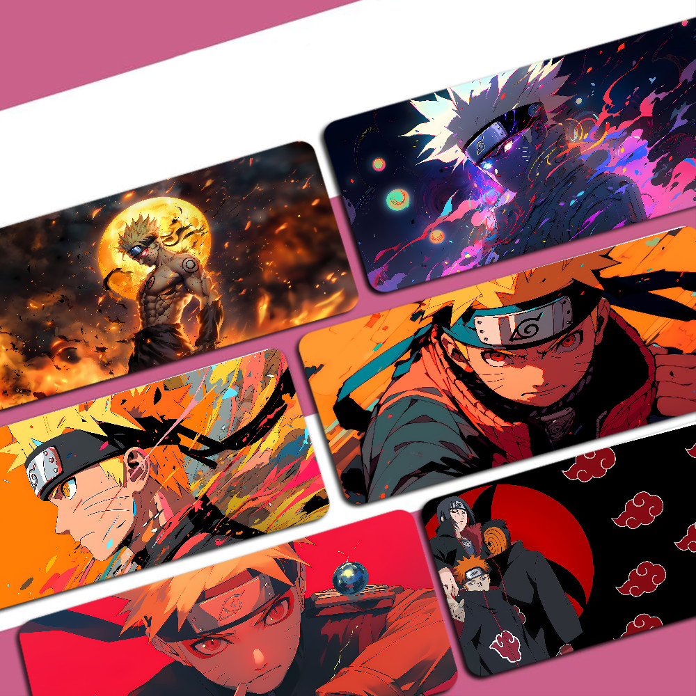 Naruto Gamer Mousepad Custom Skin Desktop Desk Mat Kawaii Gaming ...