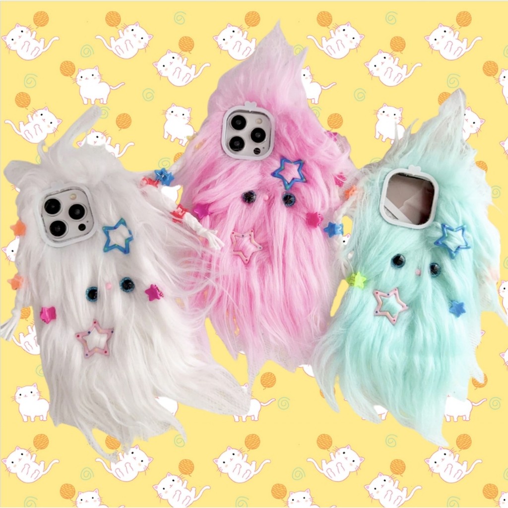 for Redmi 14C 13 13C 13 12C 10A 10C 9A 9C 9T Furry Plush Phone Case ...