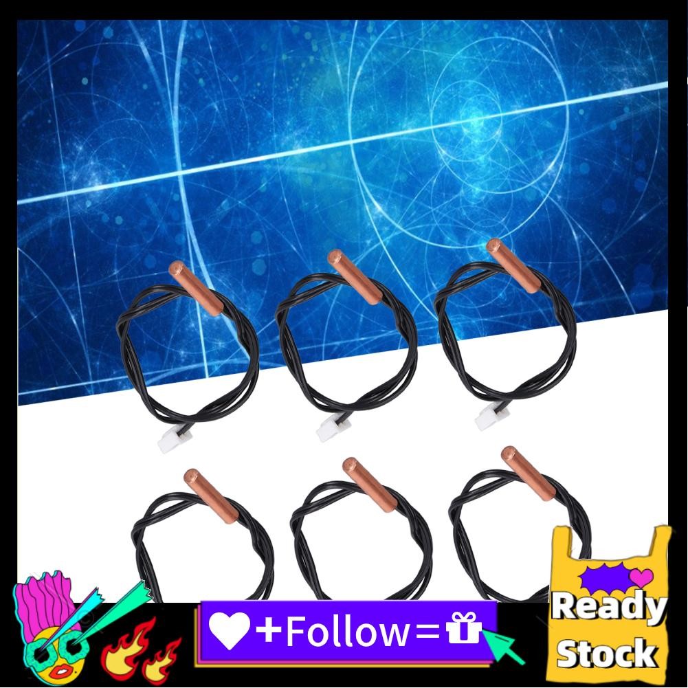 Icegg 10X 10K Temp Sensor Probe PVC Copper Waterproof NTC Thermistor ...