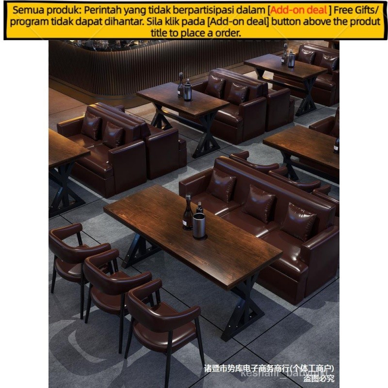 Get 7% coupon+gift】al Cafe Quiet Bar Bar Table and Chair Billiard Room ...