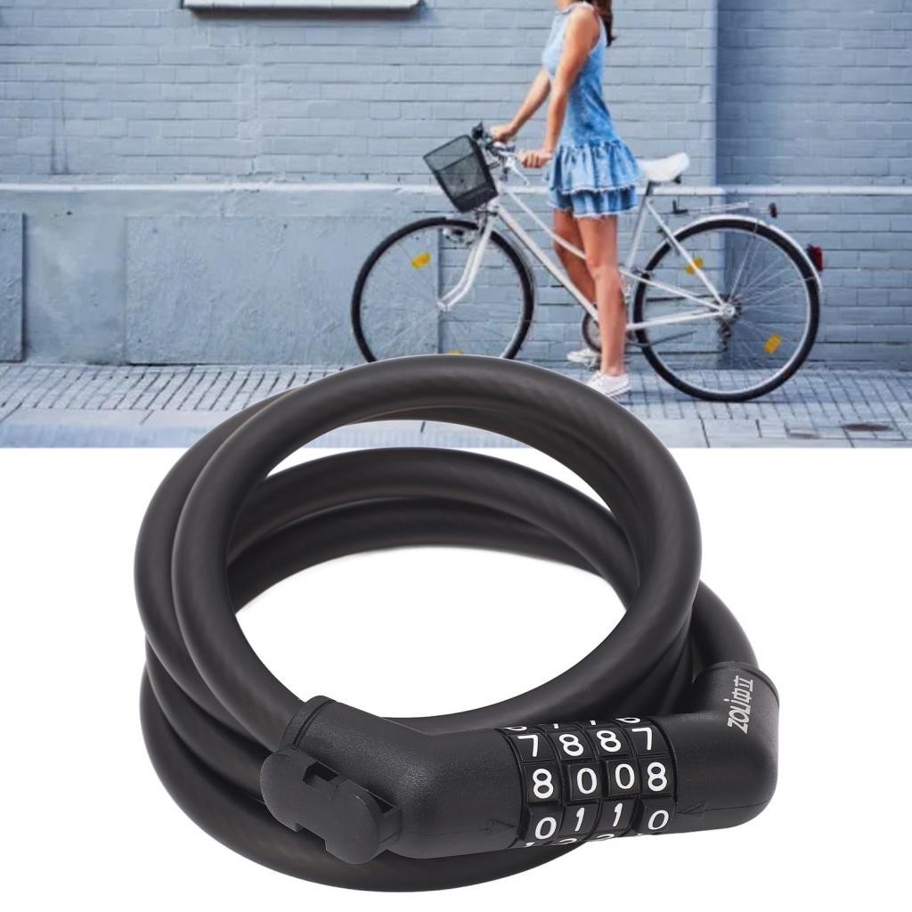 Jingcc Bike Password Lock PVC Sheath No Deformation Cable Cut ...