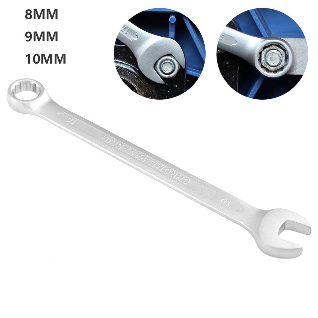 8MM / 9MM / 10MM Dual Heads Ratchet Wrench Dual Use Wrench Combination ...