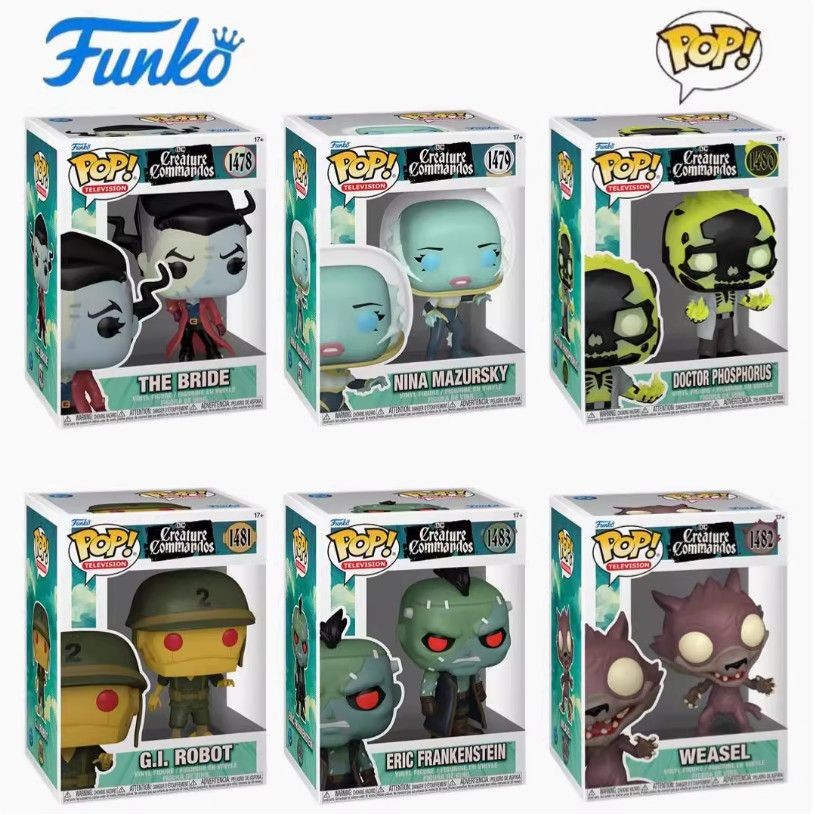 Funko POP DC Creature Commandos Creature Commandos Figure Doctor ...