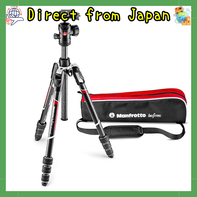 Manfrotto Befree Advanced Carbon Tripod Kit - 4-Section with Ball Head ...